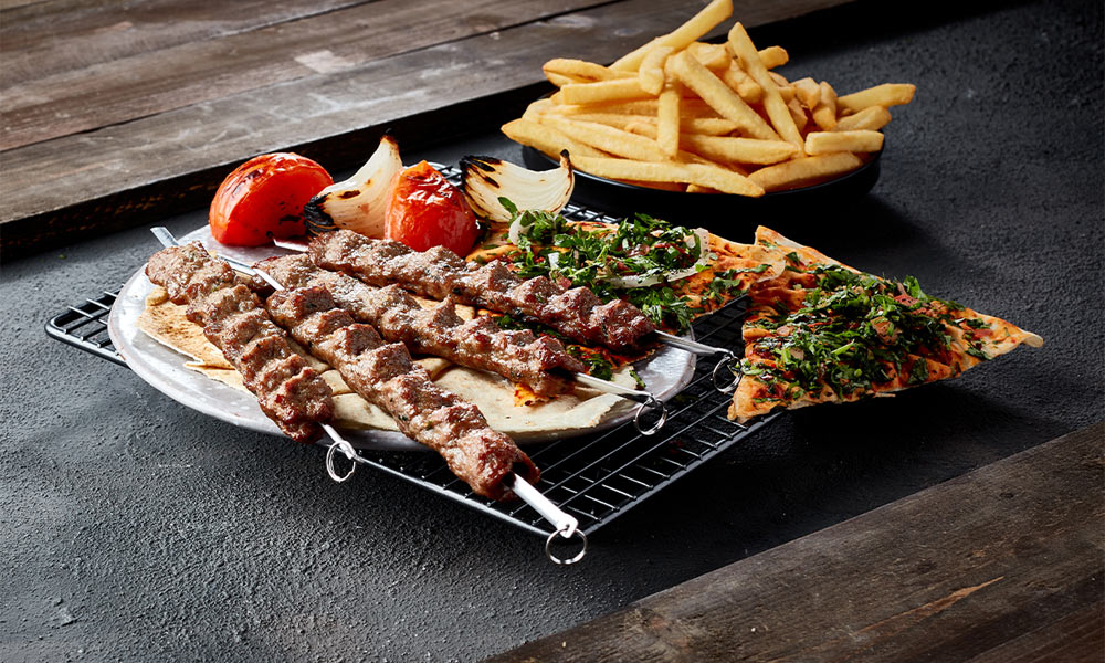 Kabab Halabi Platter | Kababji Arabia – Authentic Lebanese Grill